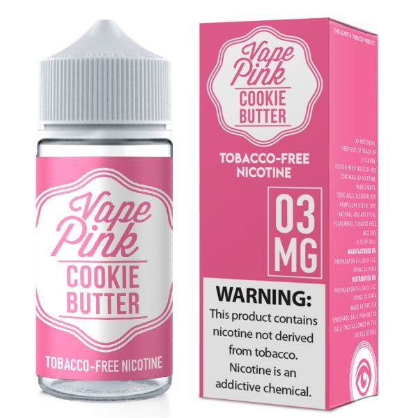 VAPE PINK – COOKIE BUTTER / 100ML – Guayaco Vape